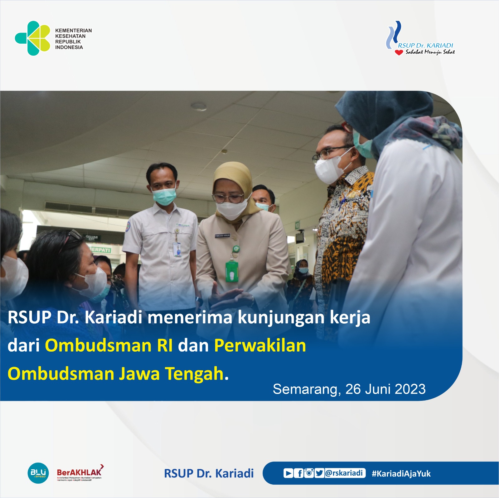 Rsup Dr Kariadi Kunjungan Kerja Ombudsman Ri